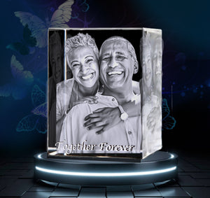 3D Photo Crystal Gifts | Crystal Photo in Glass Block – Solid Crystals ...