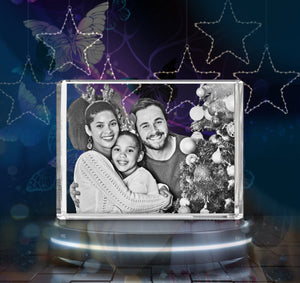 3D Photo Crystal Gifts | Crystal Photo in Glass Block – Solid Crystals ...